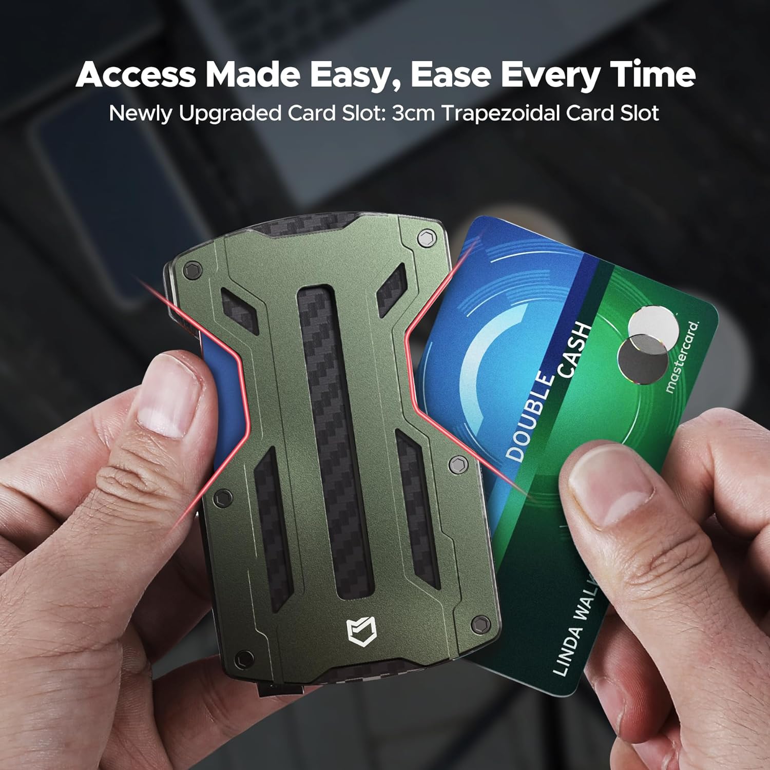 Metal Tactical Wallet, RFID Blocking Money Clip - Warmounts